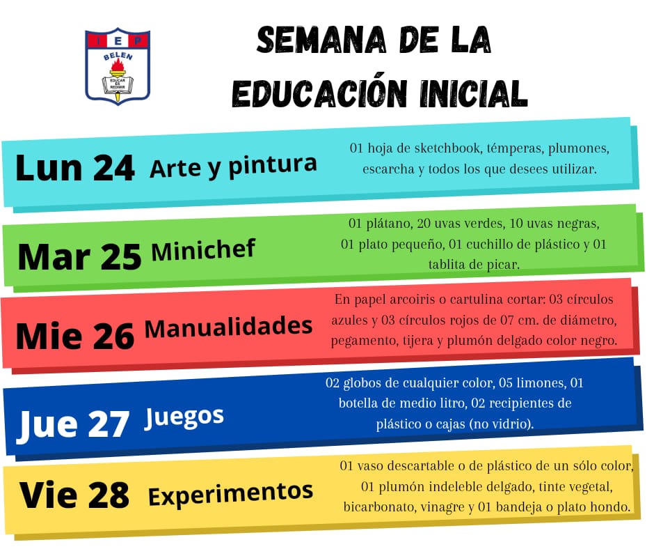 Semana de la Educación Inicial